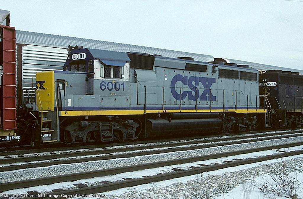 CSX GP40-2 6001